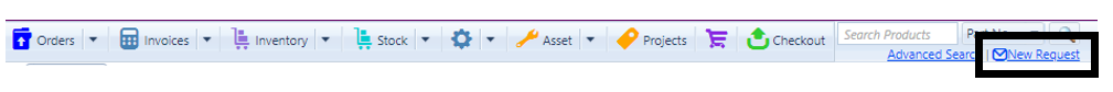 How to add a product / How to raise a new request